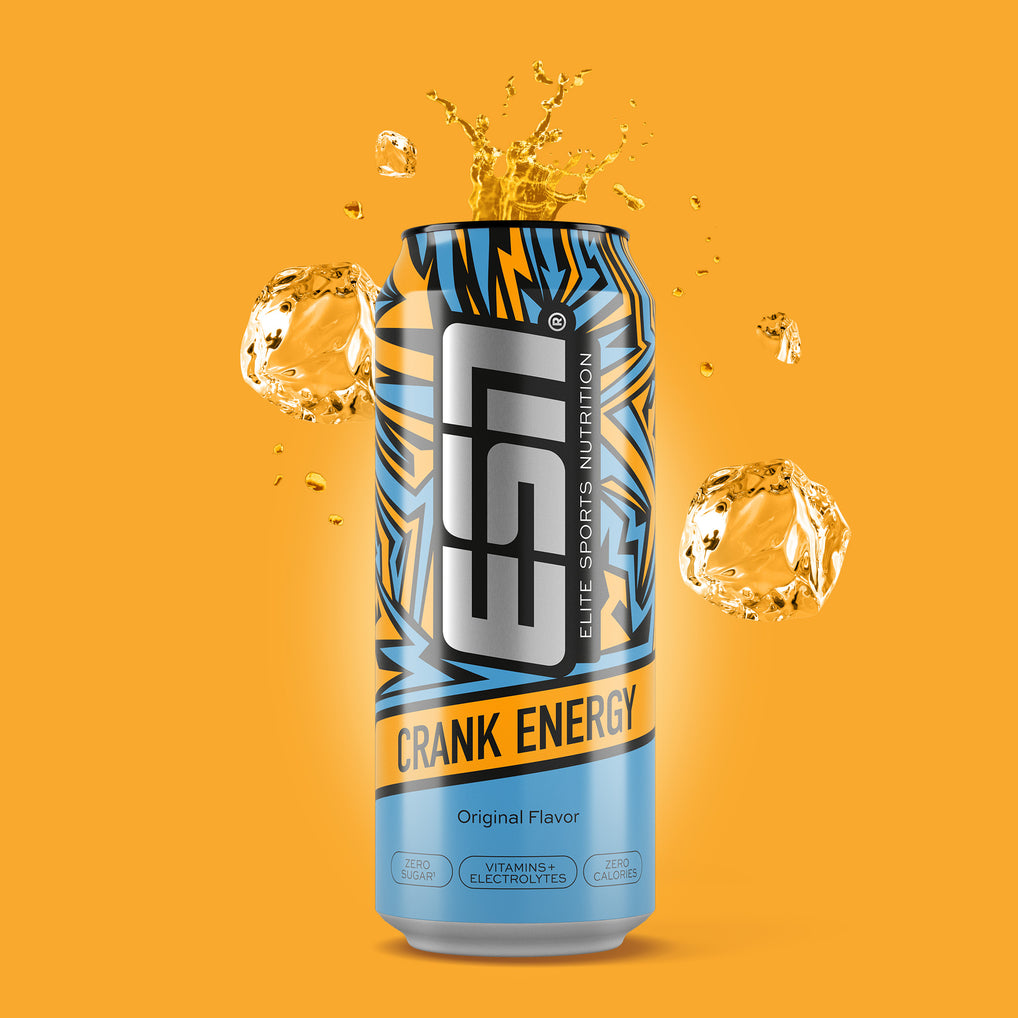 Energy Drink ohne Zucker | 20 kcal / Dose | Crank Energy – ESN