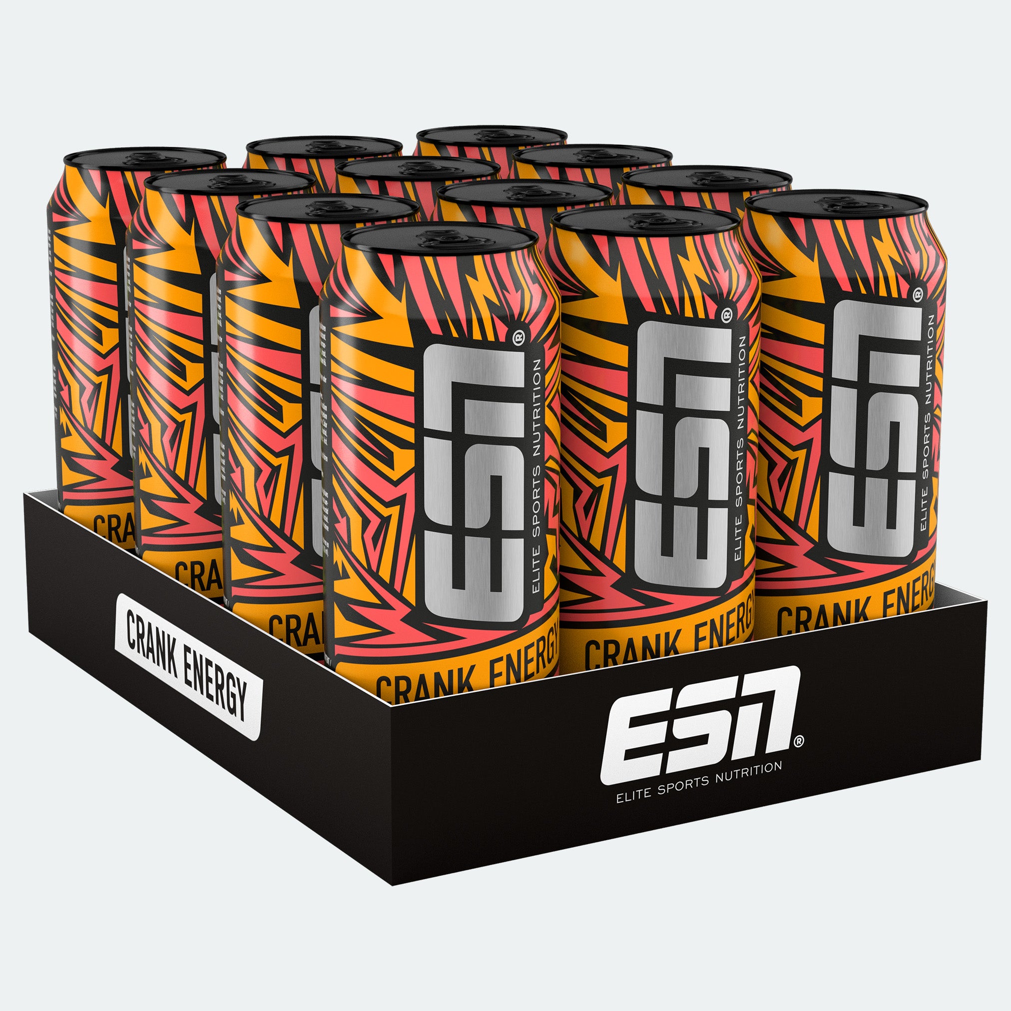 Energy Drink ohne Zucker | 20 kcal / Dose | Crank Energy – ESN