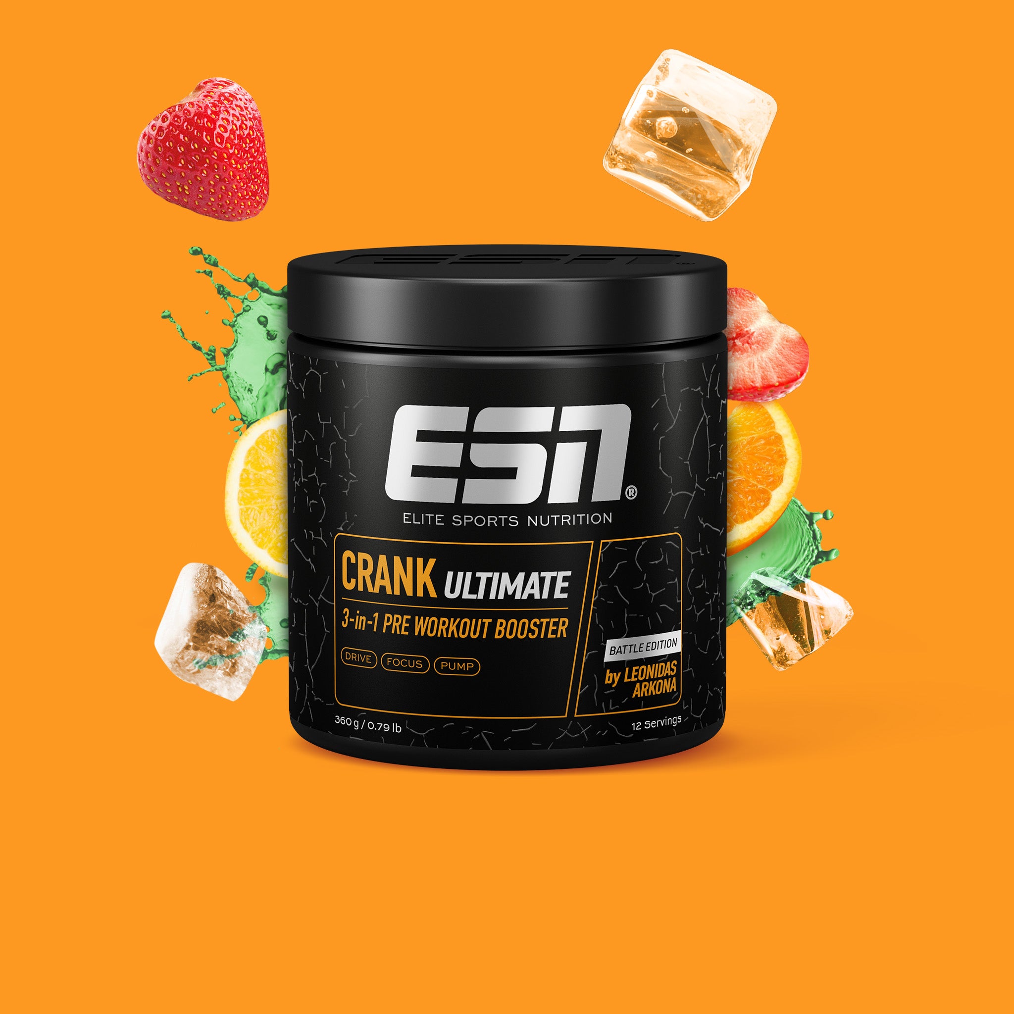 Crank Ultimate 3 in 1 Workout Booster kaufen | 360 g – ESN