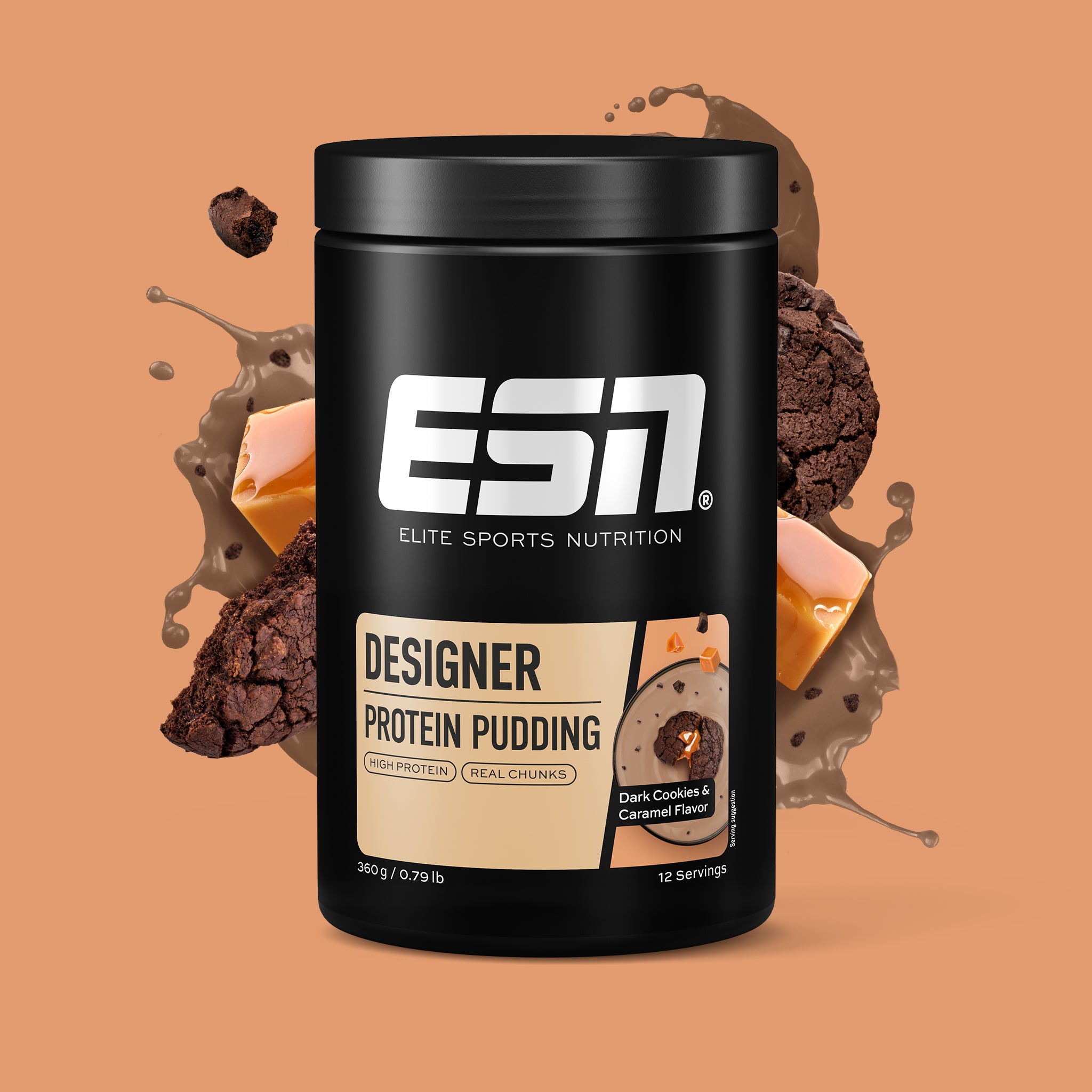 High Protein Pudding by ESN | Up to 23g protein