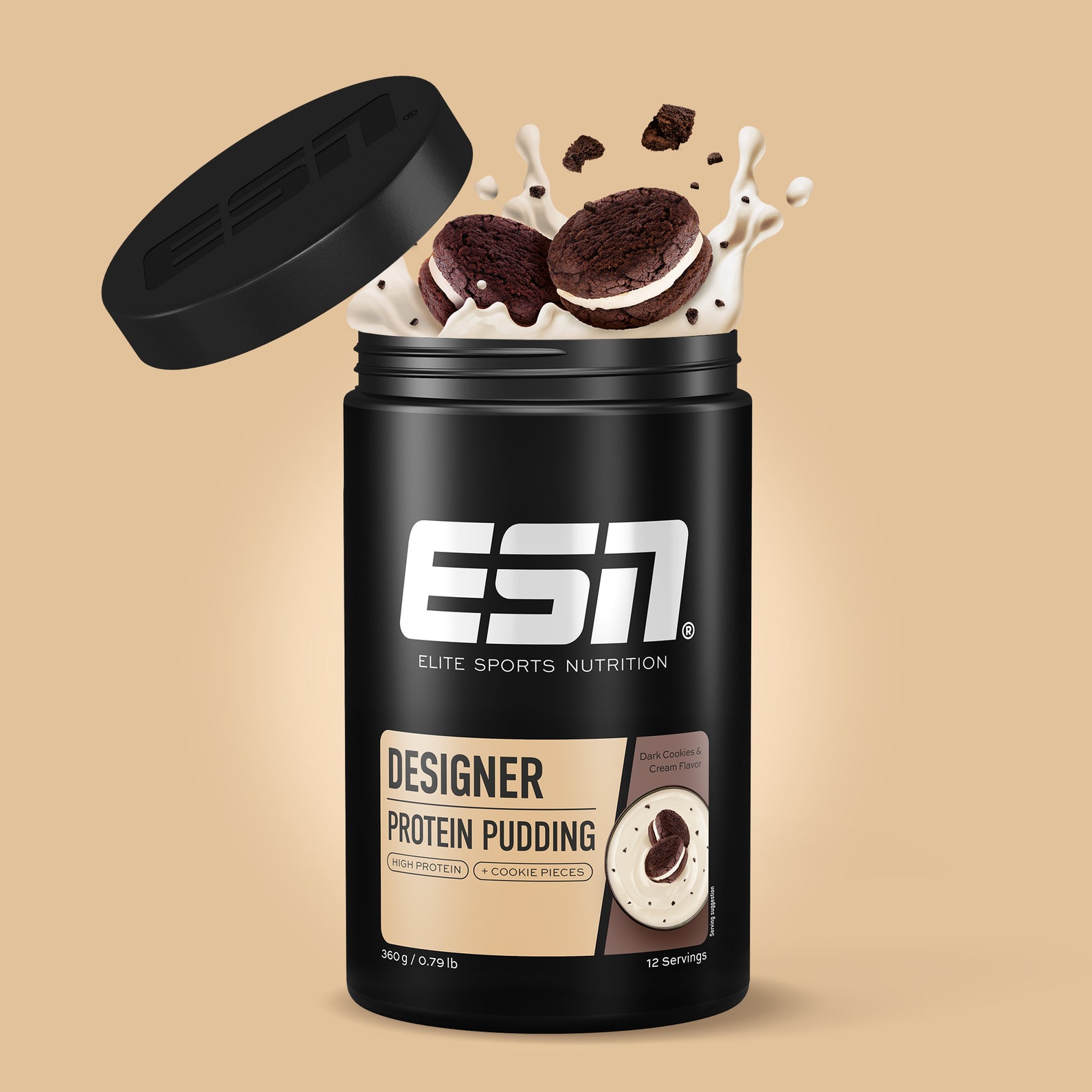 Designer High Protein Pudding kaufen | 360g (12 Portionen) – ESN