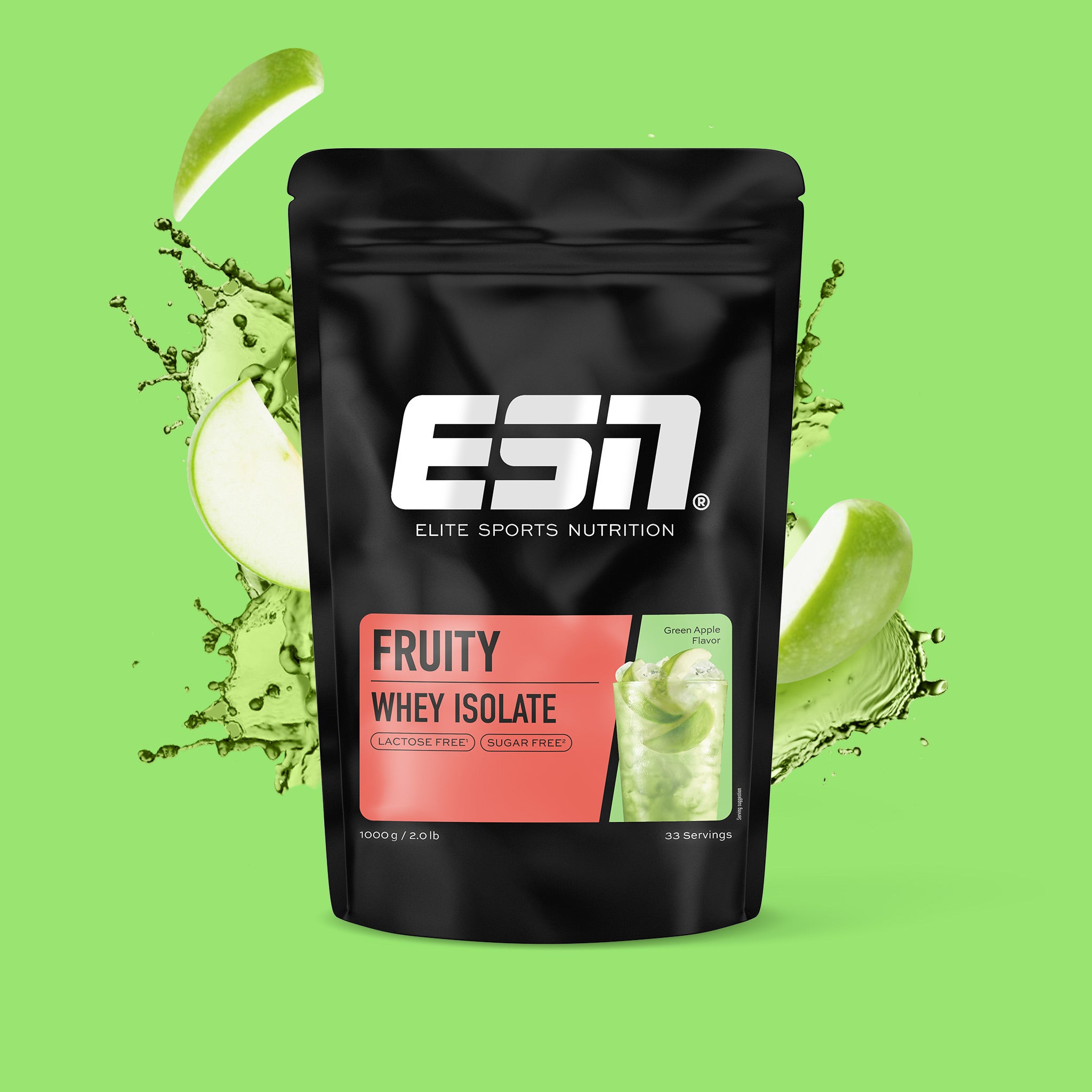 Fruchtiges Whey wie ein Protein Saft | 1000g Beutel – ESN