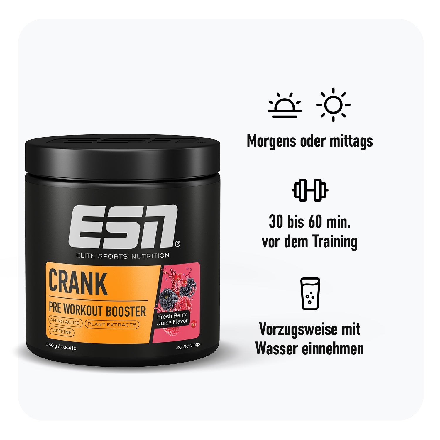 Allround Booster für das perfekte Training kaufen | ESN Crank