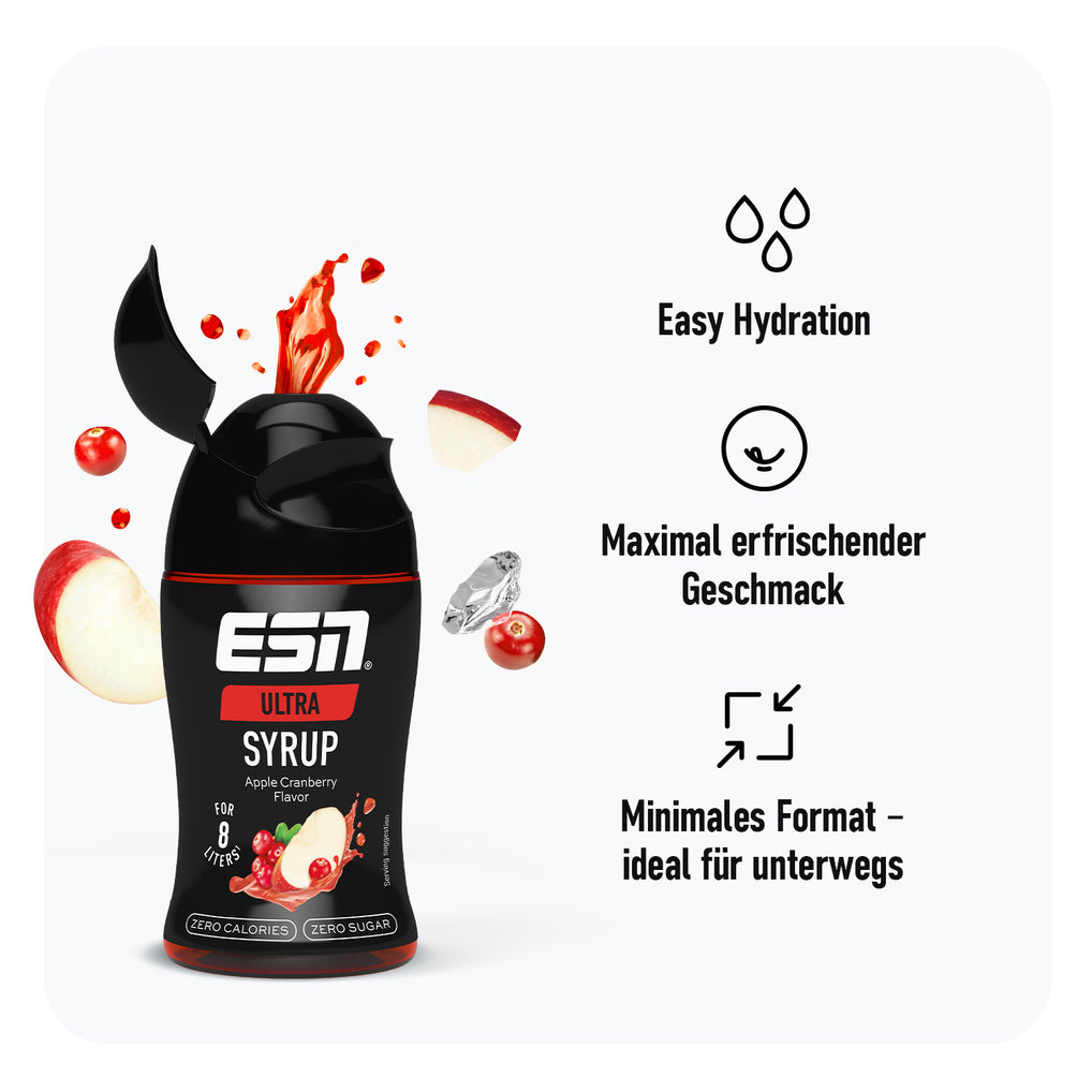 Zuckerfreien Getränkesirup kaufen | 65ml – ESN
