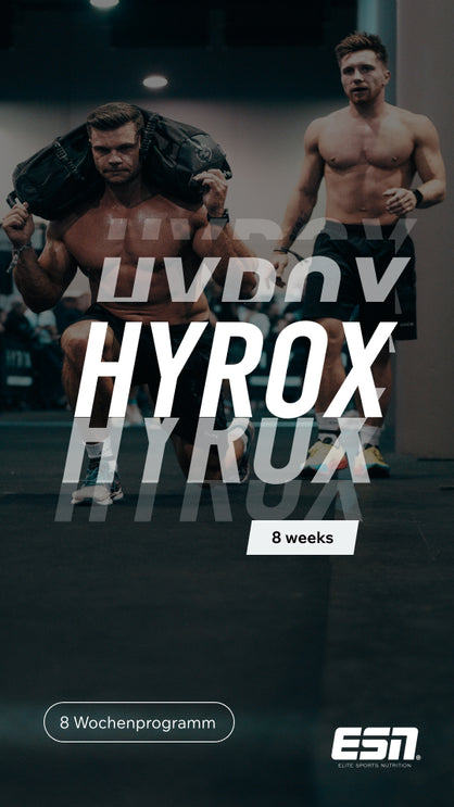 Hyrox Trainingsplan | Vorbereitung für dein nächstes Hyrox-Event – ESN