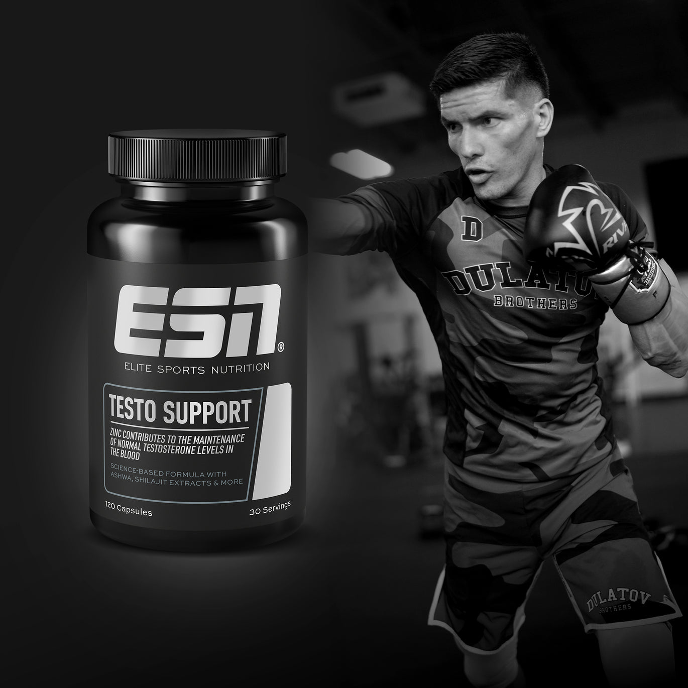 ESN Testo Support Kapseln kaufen | 120 Kapseln = 30 Portionen